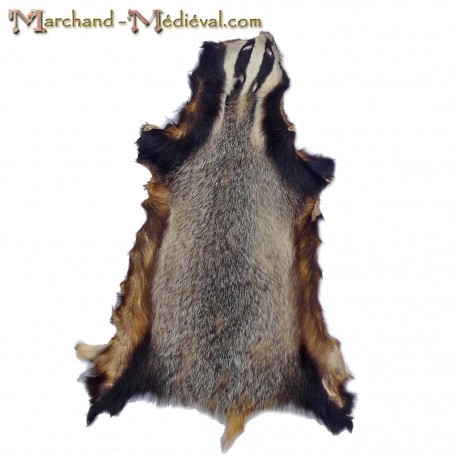 Badger skin